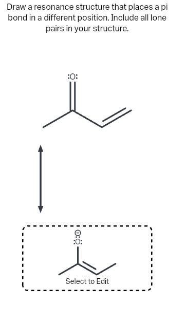 Solved Draw a resonance structure that places a pi Draw a | Chegg.com