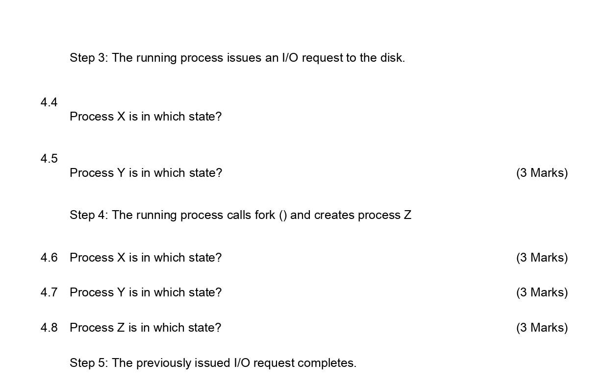 Solved 3 1 Using A Resource Allocation Graph Show The