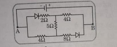 Solved # diode problem #find the equivalent RESISTANCE | Chegg.com
