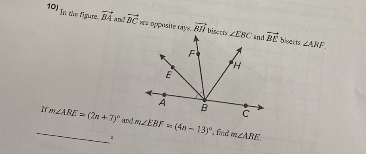 Solved In the figure, vec(BA) ﻿and vec(BC) ﻿are opposite | Chegg.com