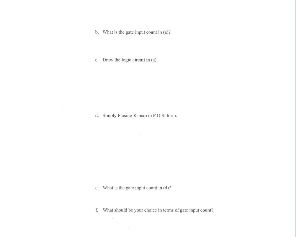 Solved 3. Consider the following Boolean function. F(A, B, | Chegg.com