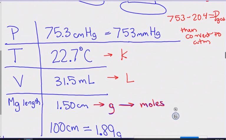 Solved The Universal Gas Constant (R) Purpose: To find the | Chegg.com