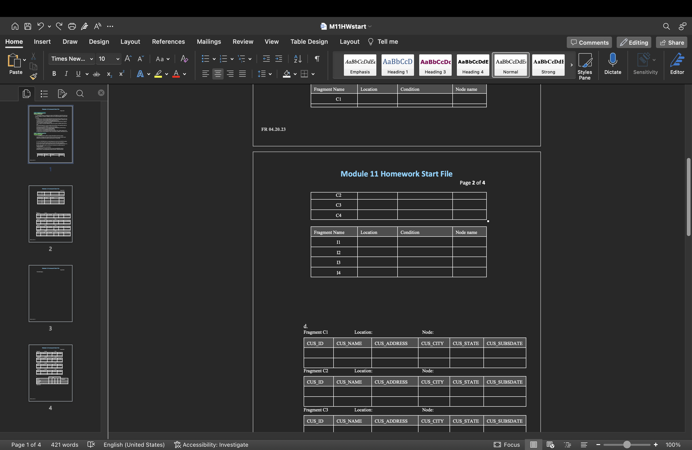 Solved The following data structure and constraints exist | Chegg.com