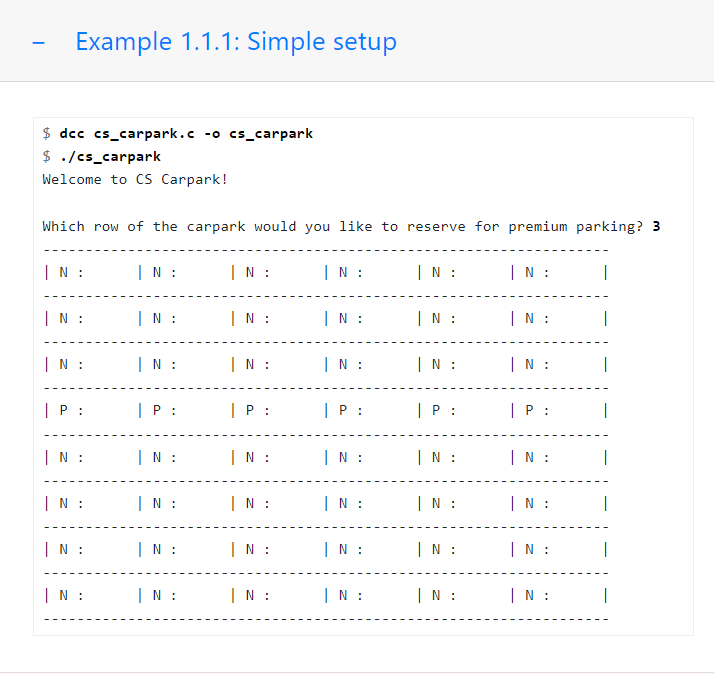 Solved Add all current cars to the carpark. How many cars | Chegg.com