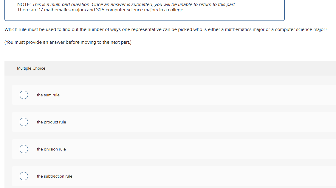 Solved NOTE: This is a multi-part question. Once an answer | Chegg.com