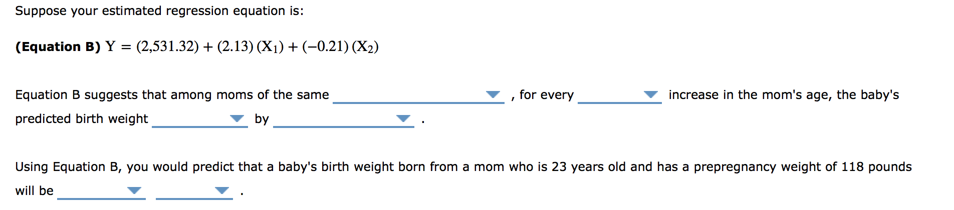 Solved 1. Multiple regression - Predicting the dependent | Chegg.com