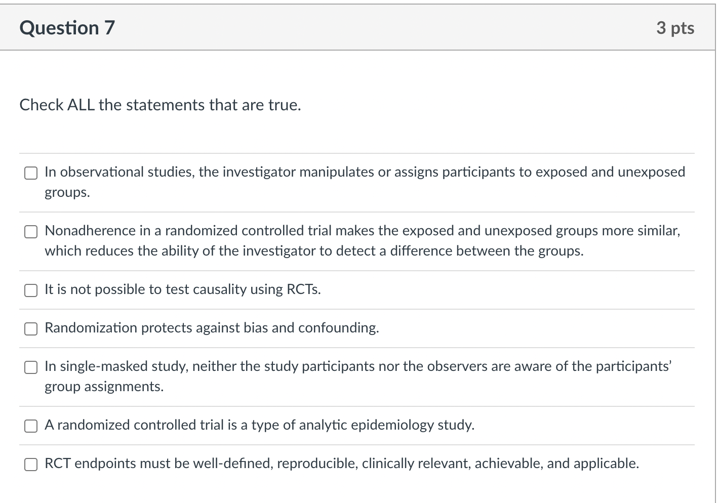 Solved Check ALL the statements that are true. In | Chegg.com