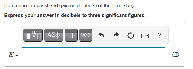 Solved Using C = 80 nF capacitors, design an active | Chegg.com
