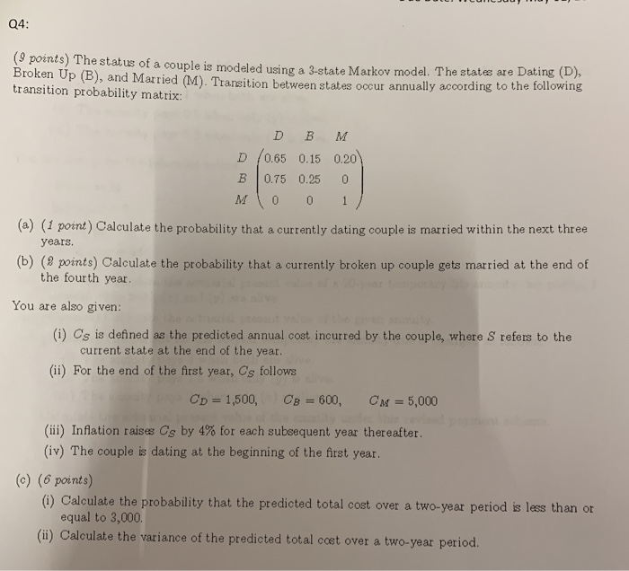 “Long Term Actuarial Math” questionNeed a step by | Chegg.com