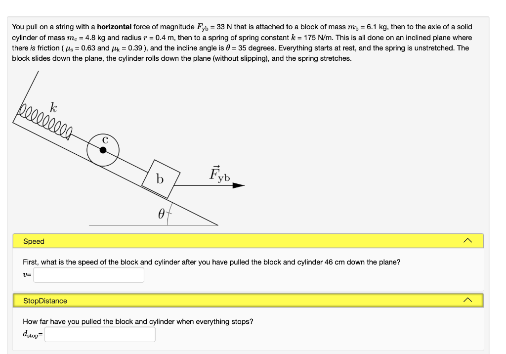 Solved You pull on a string with a horizontal force of | Chegg.com