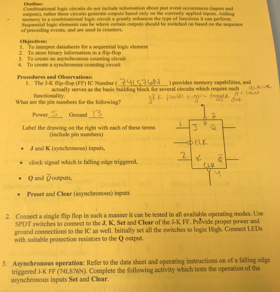 Solved Outline: Combinational logic eircuits do not include | Chegg.com