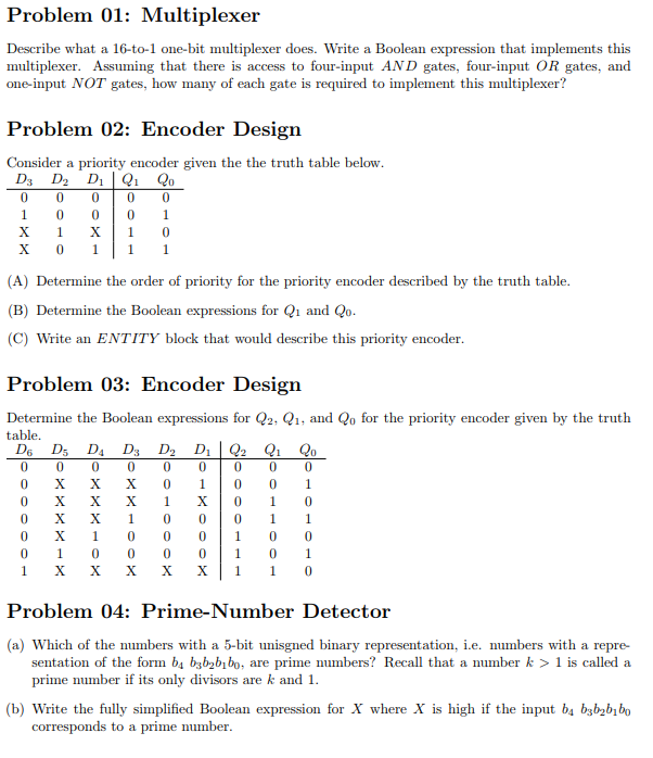 Solved Problem 01: Multiplexer Describe what a 16-to- | Chegg.com