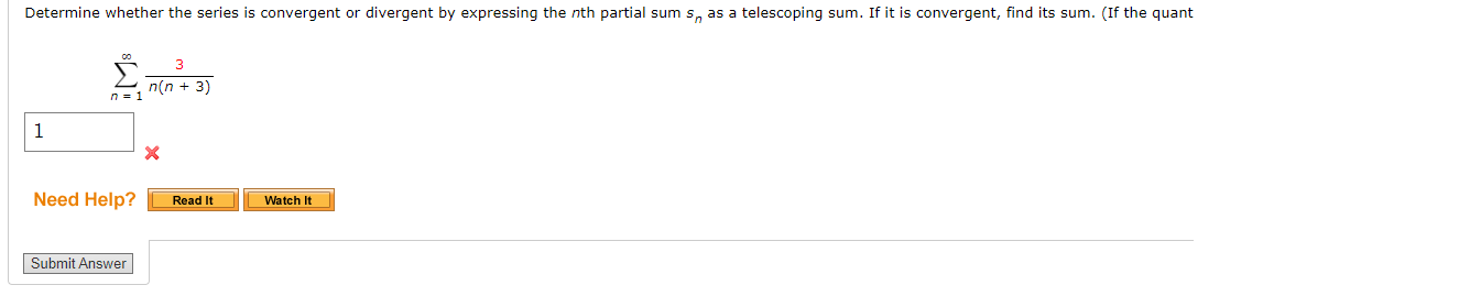 Solved Determine whether the series is convergent or | Chegg.com