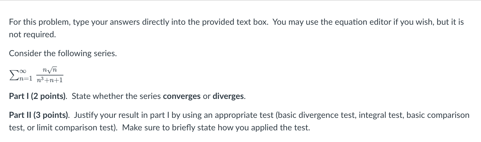Solved For this problem, type your answers directly into the | Chegg.com