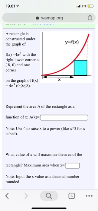 Solved 19.017 .. LED wamap.org A rectangle is constructed | Chegg.com