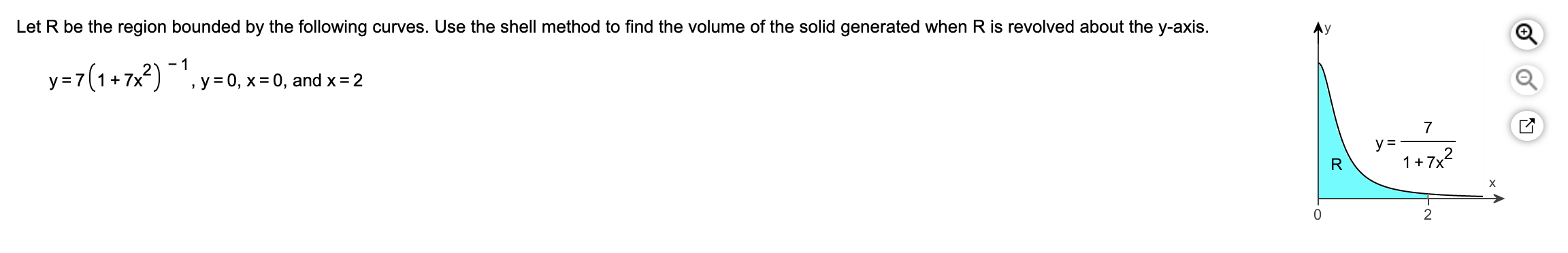 Solved Let R be the region bounded by the following curves. | Chegg.com
