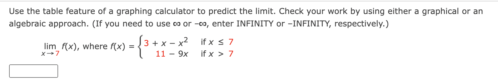 Solved Use the table feature of a graphing calculator to | Chegg.com