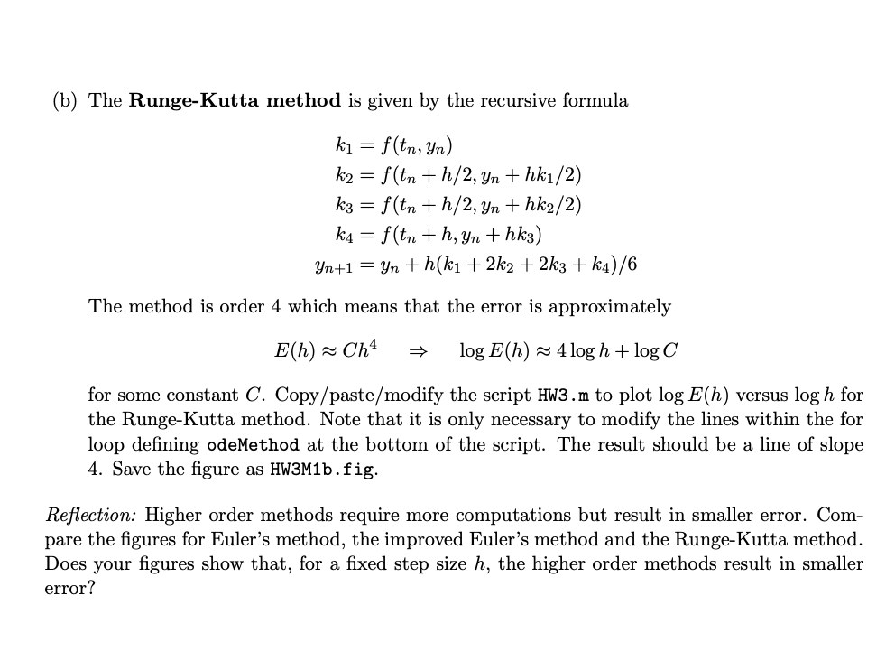 Solved M1. Consider the simple first order initial value | Chegg.com