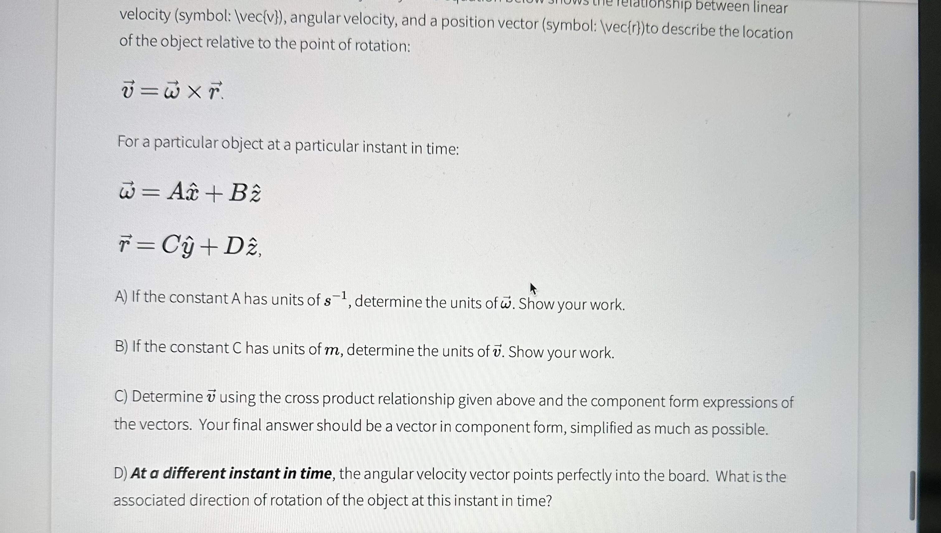 Solved Learning outcome(s) demonstrated in the solution to | Chegg.com