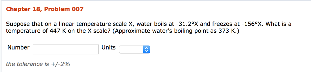 Solved Chapter 18, Problem 007 Suppose that on a linear | Chegg.com
