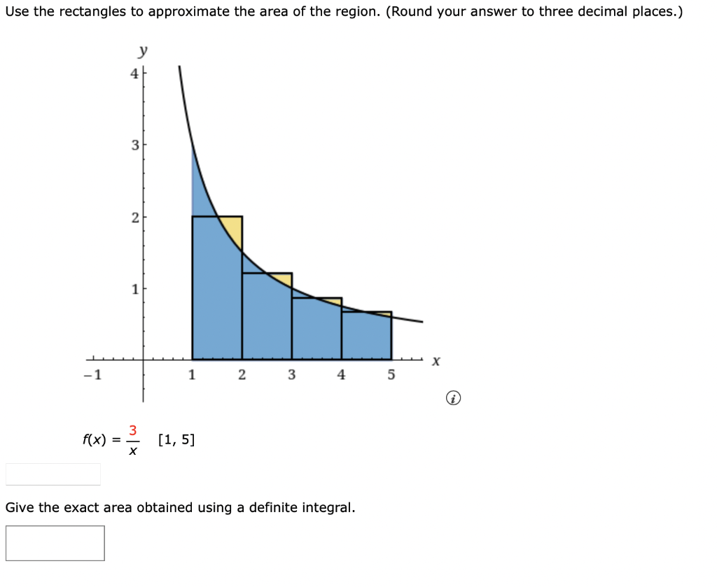 Solved Use the Midpoint Rule with n=5 to approximate the | Chegg.com