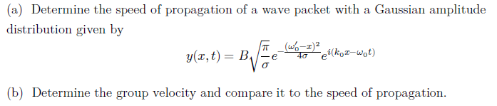 Solved (a) Determine the speed of propagation of a wave | Chegg.com