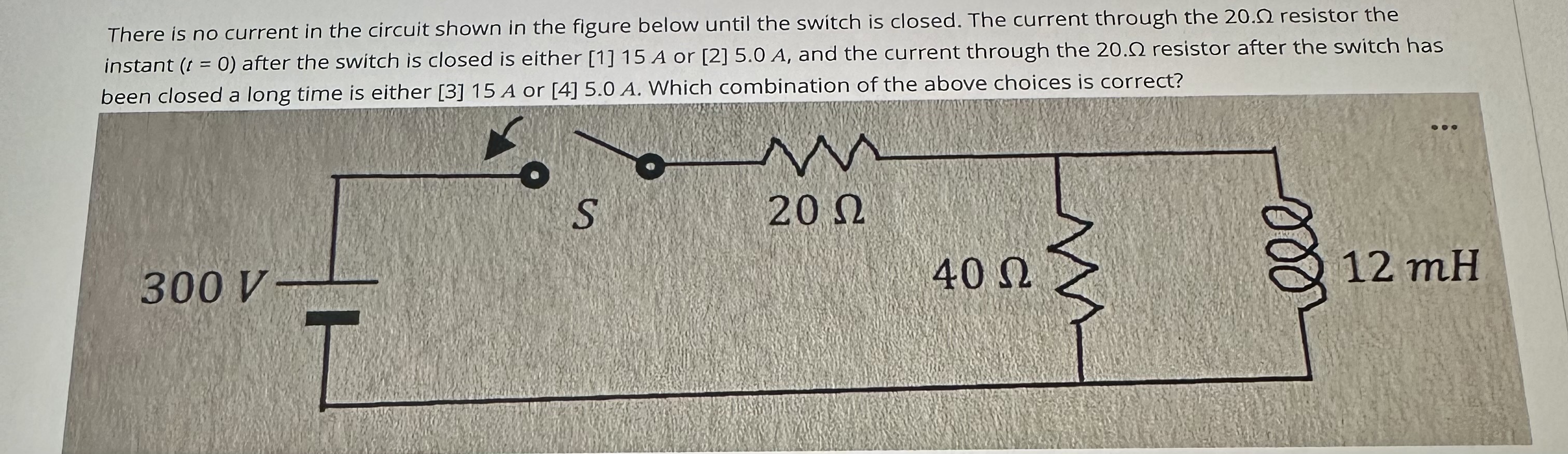 Solved There is no current in the circuit shown in the | Chegg.com