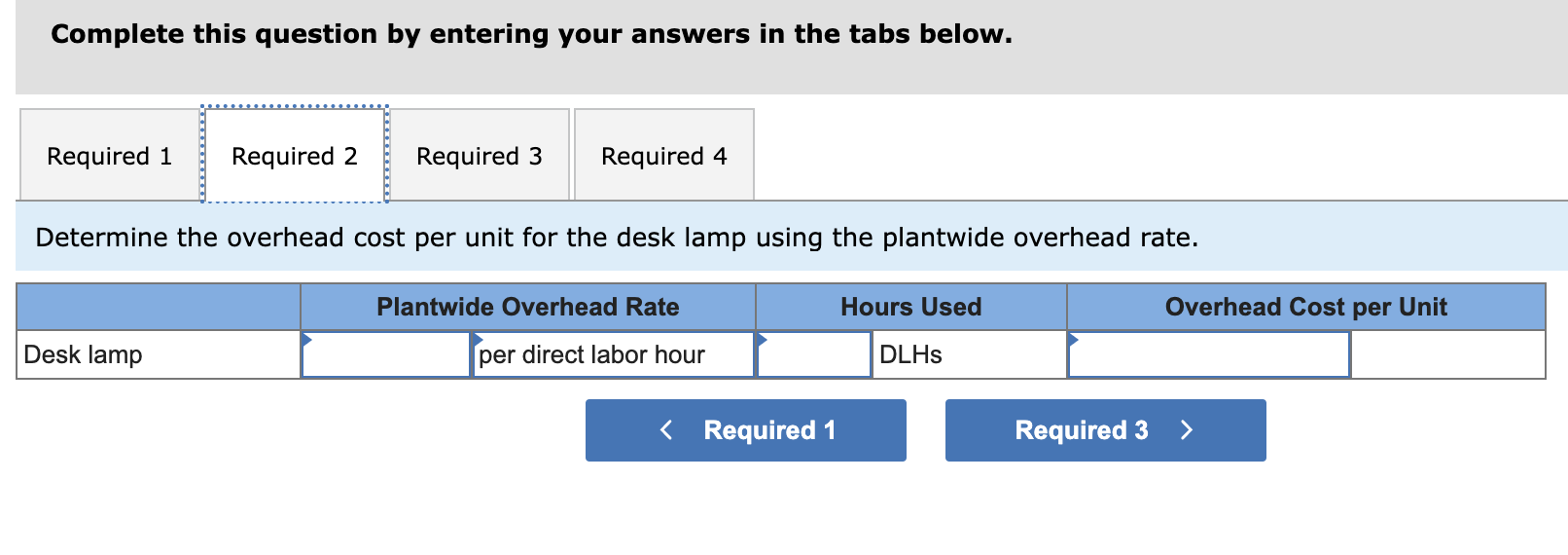Solved Exercise 17-9 (Algo) Allocating overhead using | Chegg.com