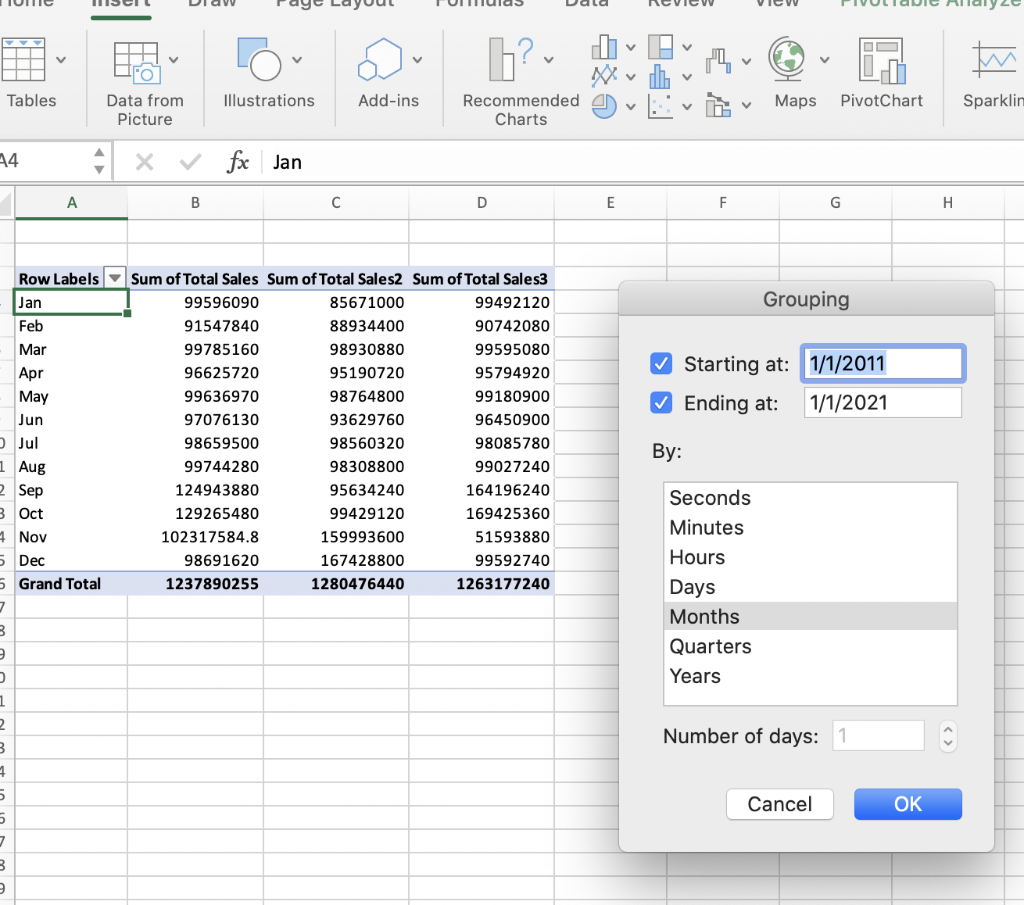 Solved How can I get both year and month to be included on | Chegg.com