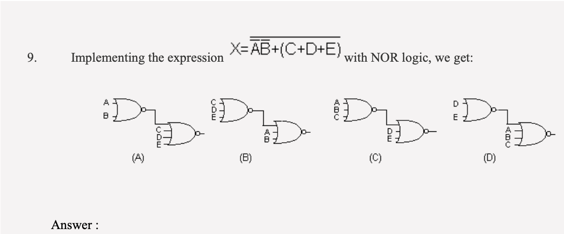 Solved (A) (ㅁ) (u) (1) Answer :10. The following waveform | Chegg.com