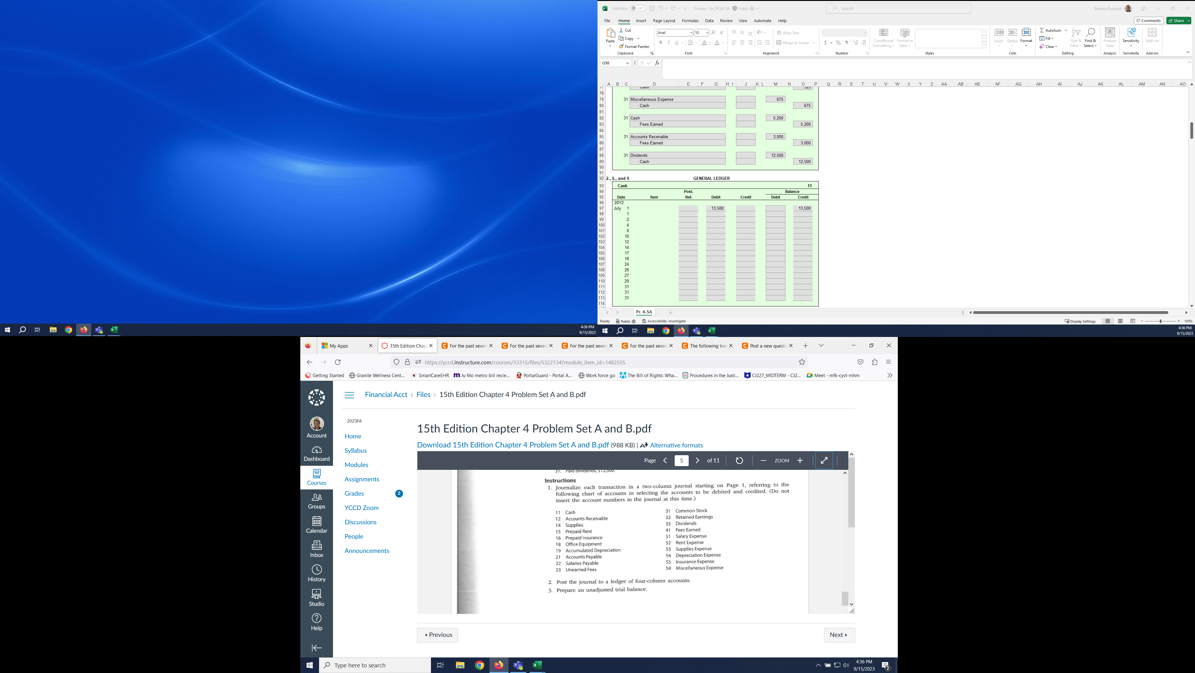 15th Edition Chapter 4 Problem Set A and B.pdf | Chegg.com