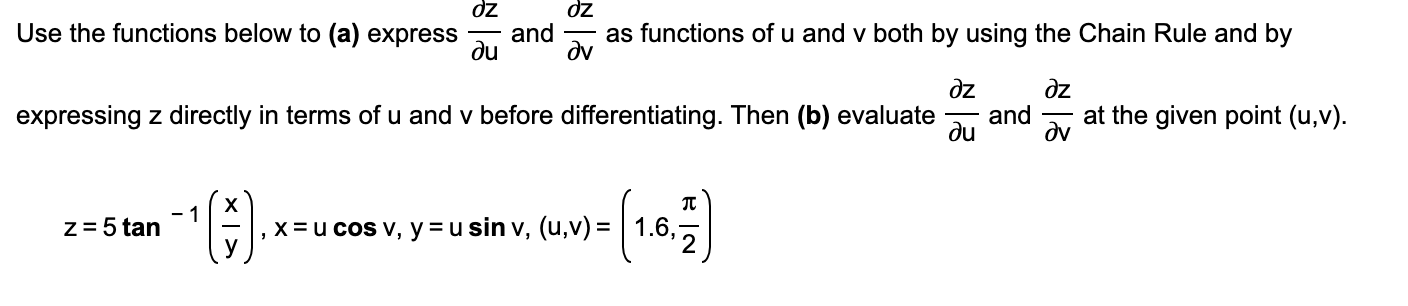 Solved Use the functions below to (a) express and as | Chegg.com