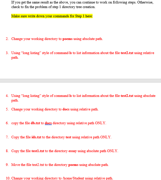 Solved In this assignment, we will log into Linux (using | Chegg.com