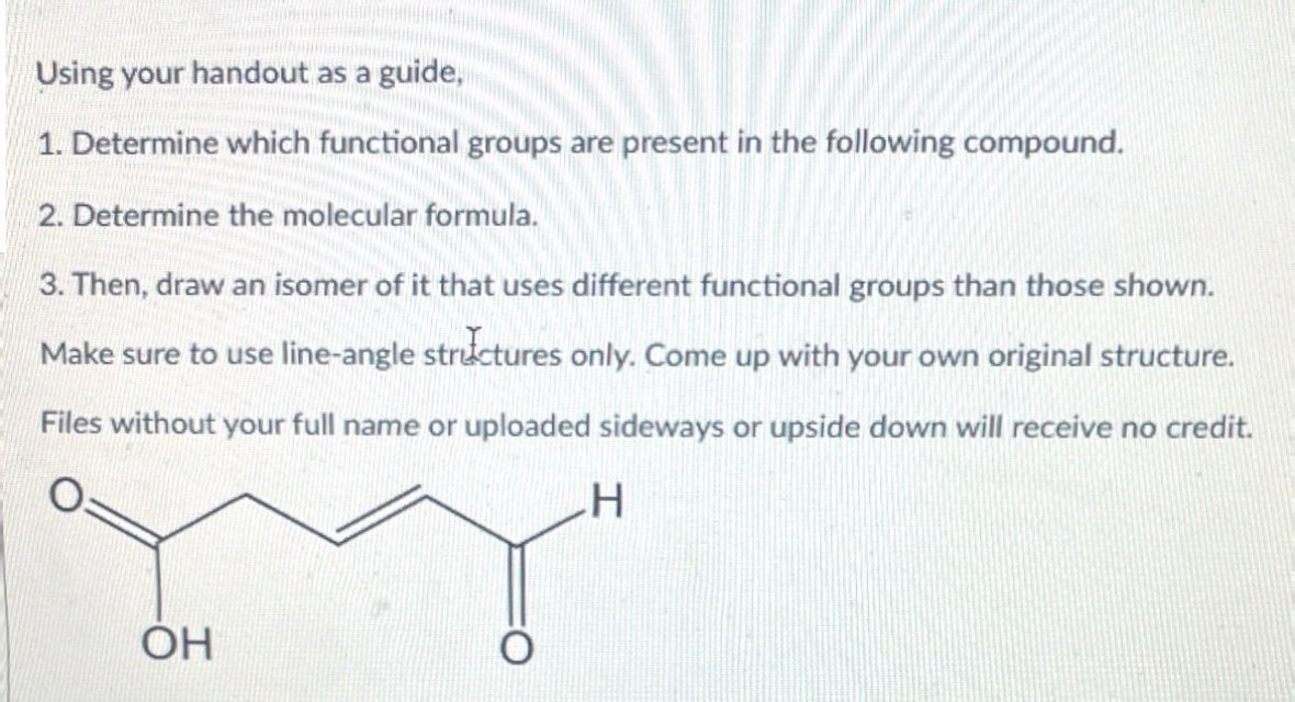 Solved Using your handout as a guide,Determine which | Chegg.com