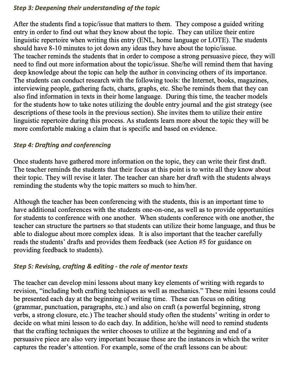 Solved Question: How does the unit demonstrate/guide ways in | Chegg.com