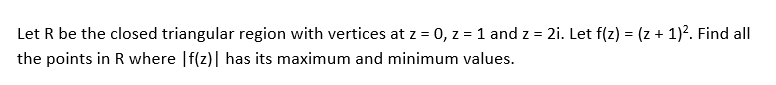Solved Let R be the closed triangular region with vertices | Chegg.com