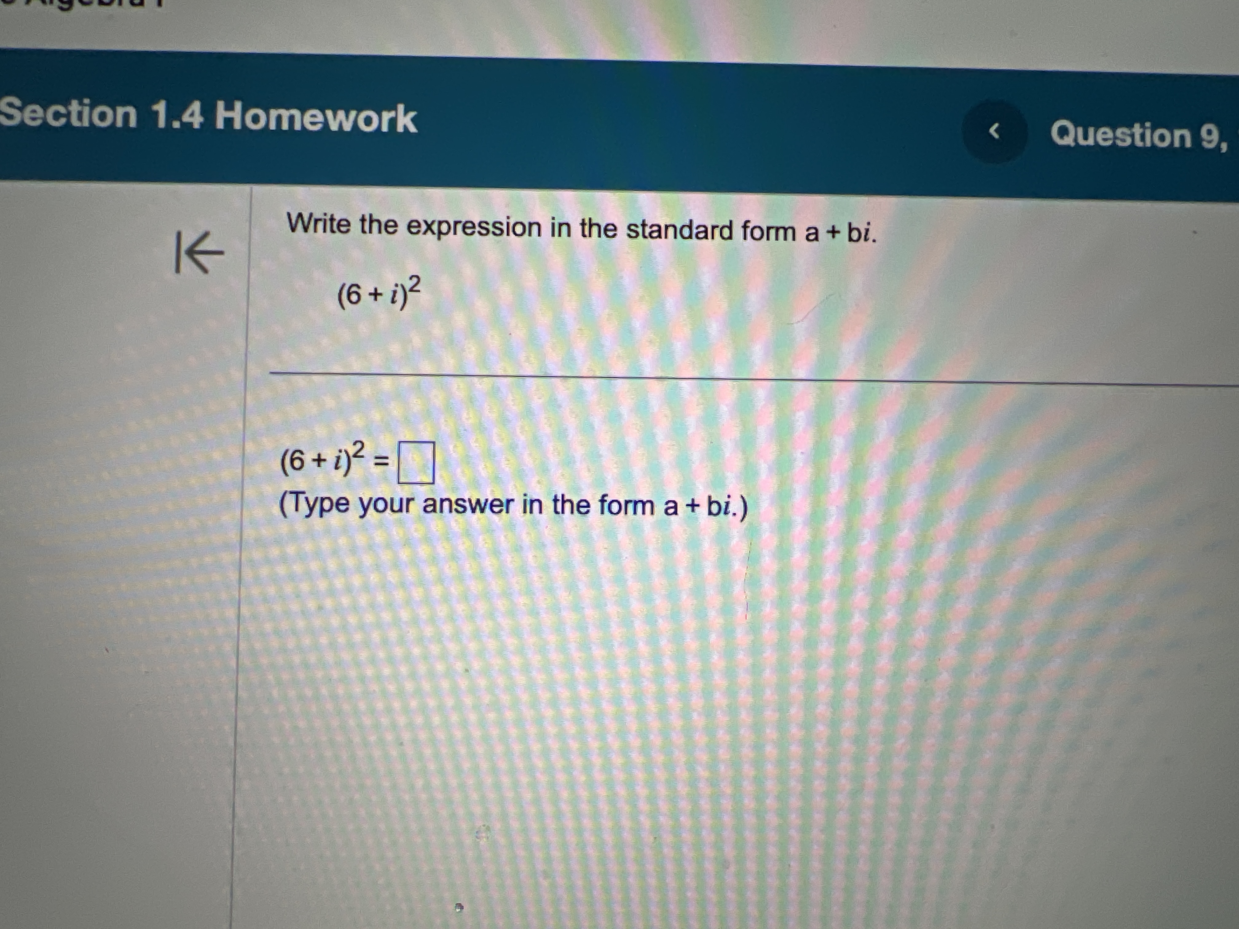 Solved Write the expression in the standard form | Chegg.com