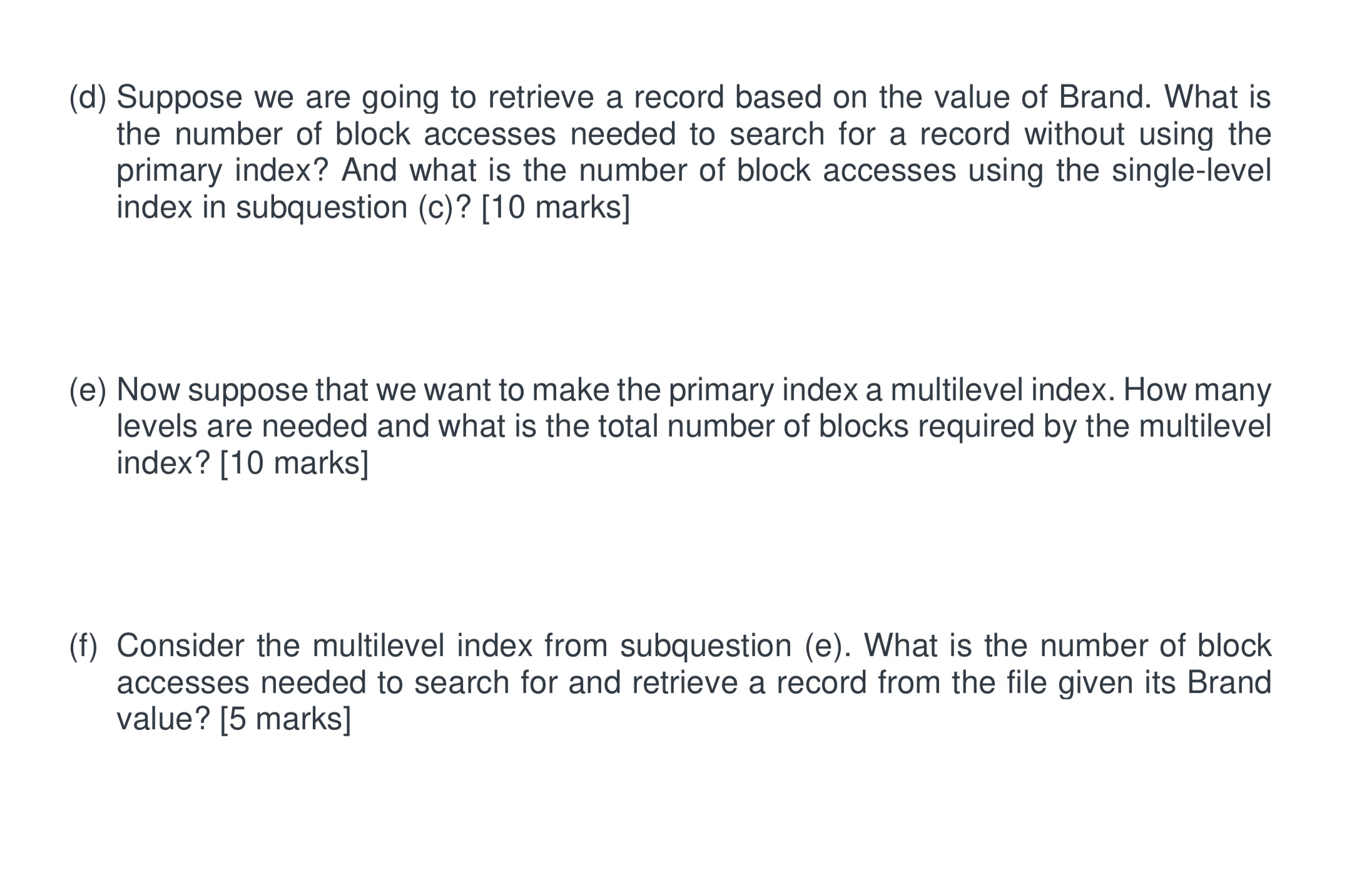 Solved Suppose that you have formatted your disk with a | Chegg.com