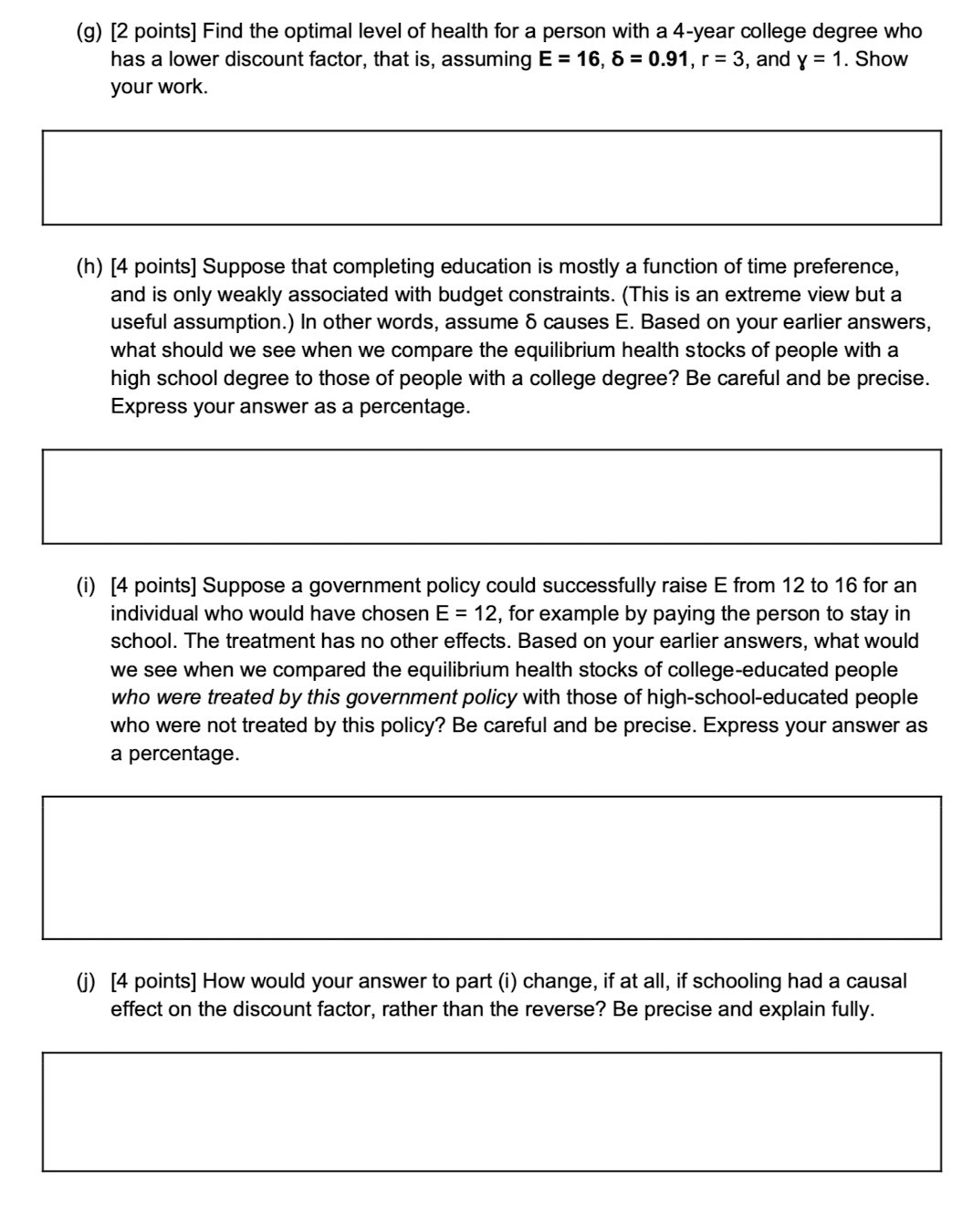 Solved 1. [28 points total] Twelve dozen parameters is a | Chegg.com