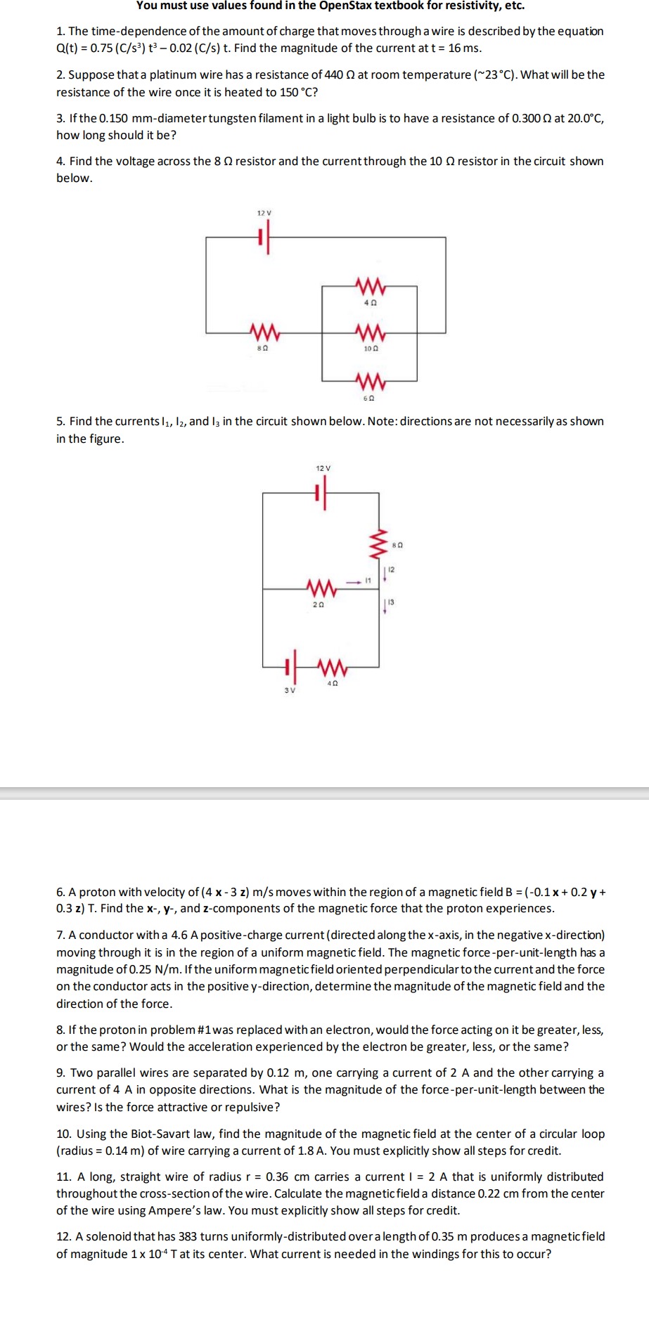 Solved You must use values found in ﻿the OpenStax textbook | Chegg.com