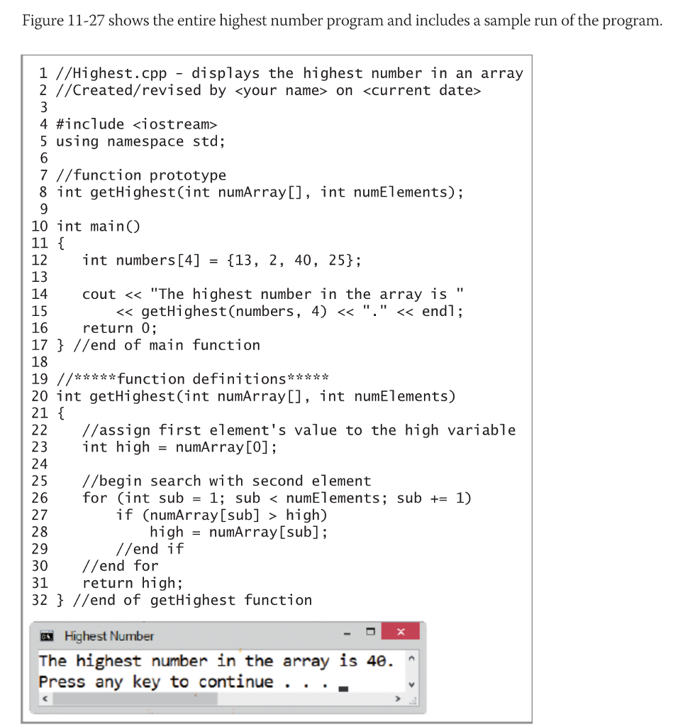 Solved In This Exercise You Modify The Highest Number Chegg