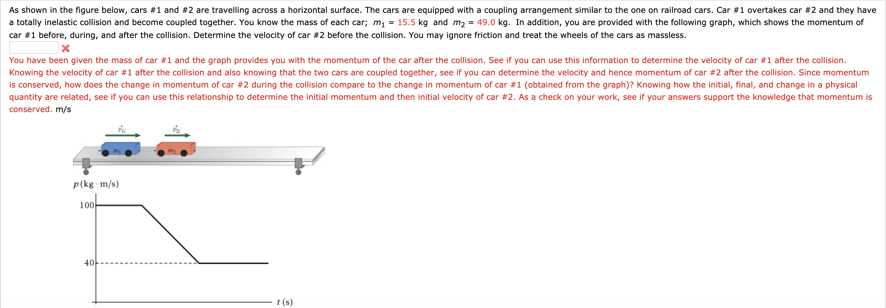 Solved As shown in the figure below, cars #1 and #2 are | Chegg.com