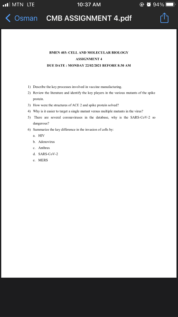 Solved 1 MTN LTE 10:37 AM O 94%