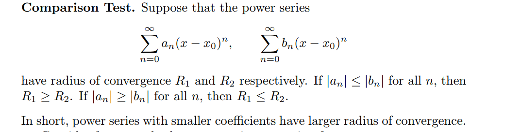 Solved Use the comparison test to find an estimate for the | Chegg.com