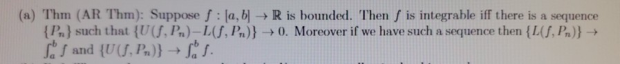 Solved (b) Thm (Rolle's Thm): Suppose that f a,bR is | Chegg.com