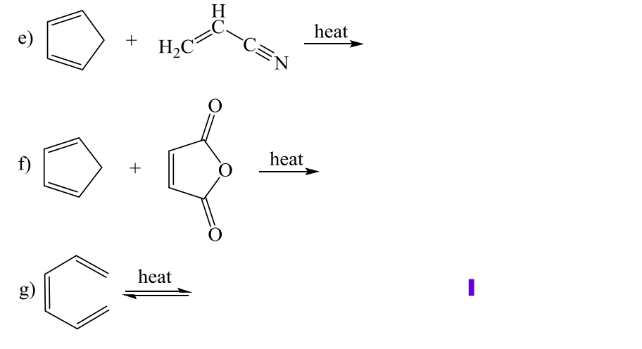Solved e) heat f) heat g) heat | Chegg.com