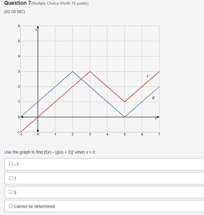 Solved Question 7(Multiple Choice Worth 10 points) (02.05 | Chegg.com