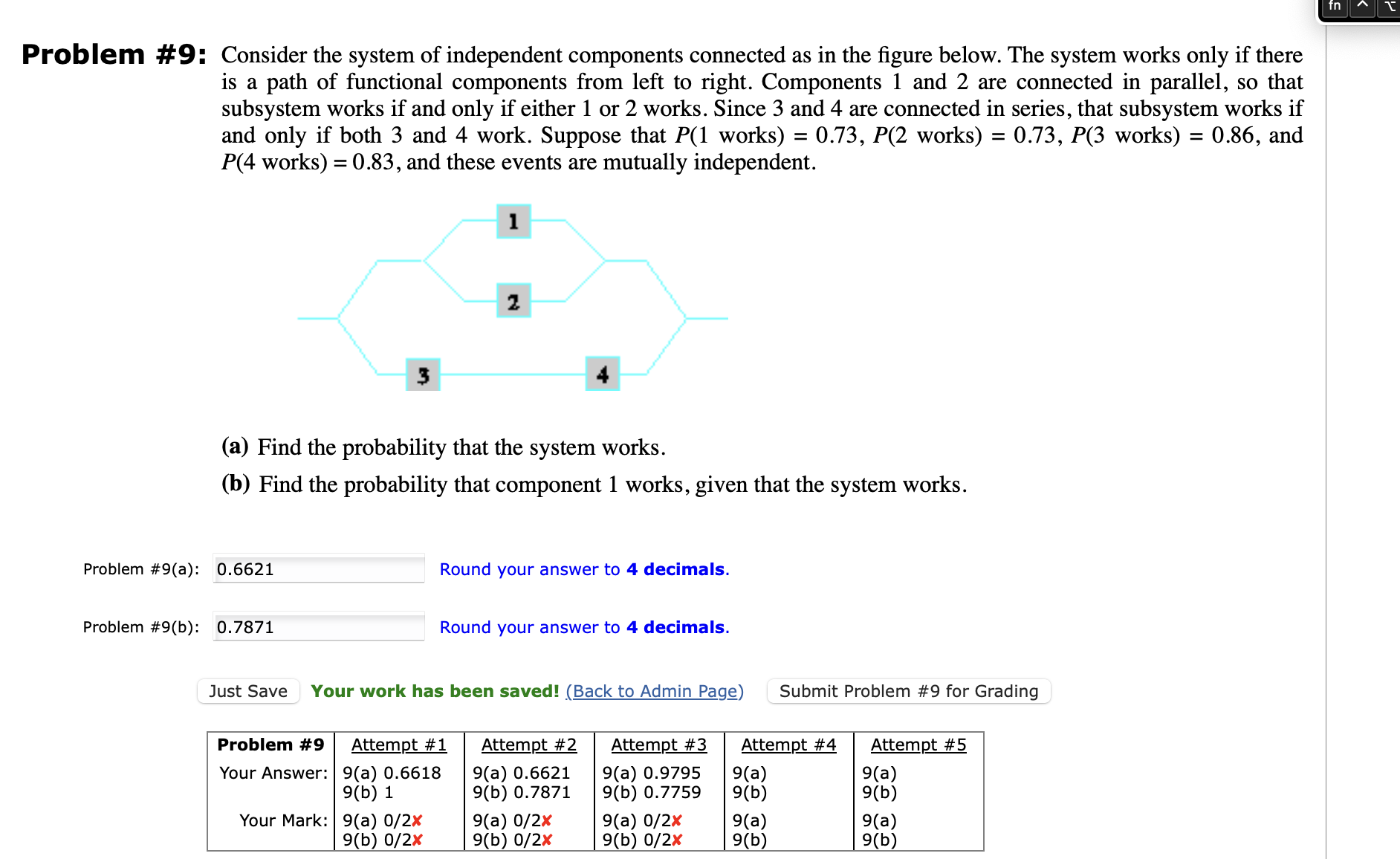 Solved Problem \#9: Consider the system of independent | Chegg.com