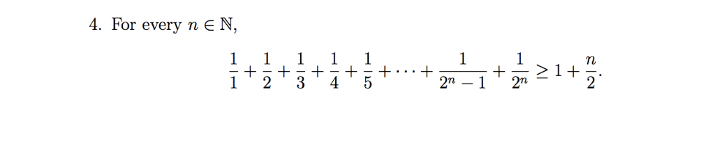 Solved 4. For every nEN 2n-1 , 2n | Chegg.com