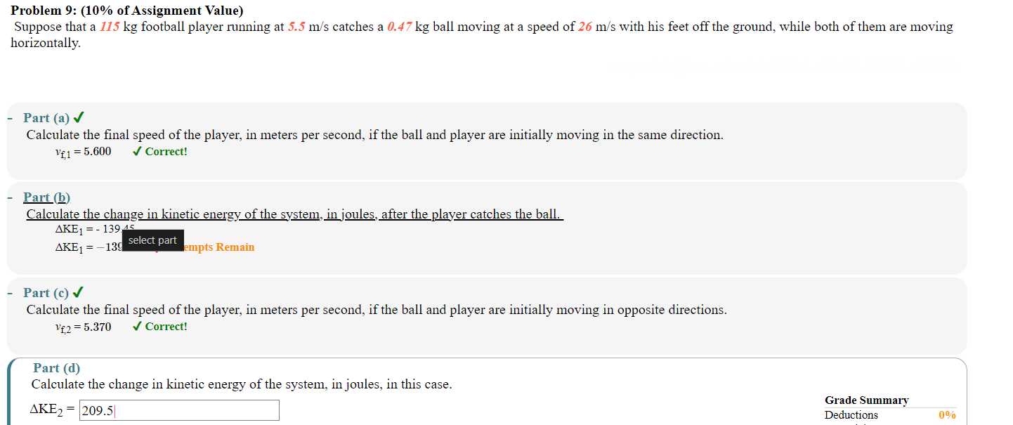 Solved Problem 9: (10% ﻿of Assignment Value)Suppose that a | Chegg.com